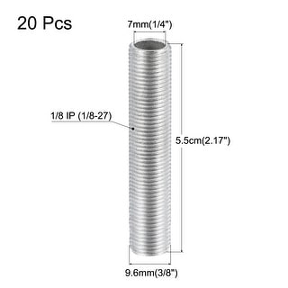Lamp Pipe 1/8IP All Thread 3cm Long Extension Rod Coupling Connector ...