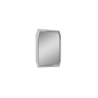 37" X 2.2" X 49" Taupe Glass Mirror - Black - Bed Bath & Beyond - 39501150
