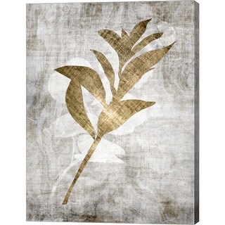 Denise Brown 'Modern Foliage 1' Canvas Art - Bed Bath & Beyond - 37290265