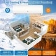 Energy Efficient Mini Split Air Conditioner & Heat Pump 23000 BTU, WiFi ...
