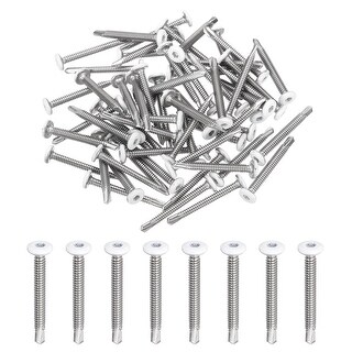 Hex Washer Head Self Tapping Screws, 410 Stainless Steel Self Drilling ...