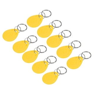 12Pcs ID Card Key Fob RFID Proximity 125KHz Rewritable Copyable Token ...