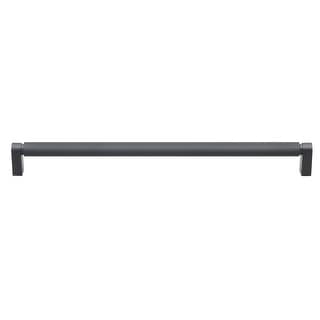 12-5/8 Inch Screw Spacing Solid Knurled Bar Pull Cabinet Hardware Handle - 4788-320-MB - Bed ...