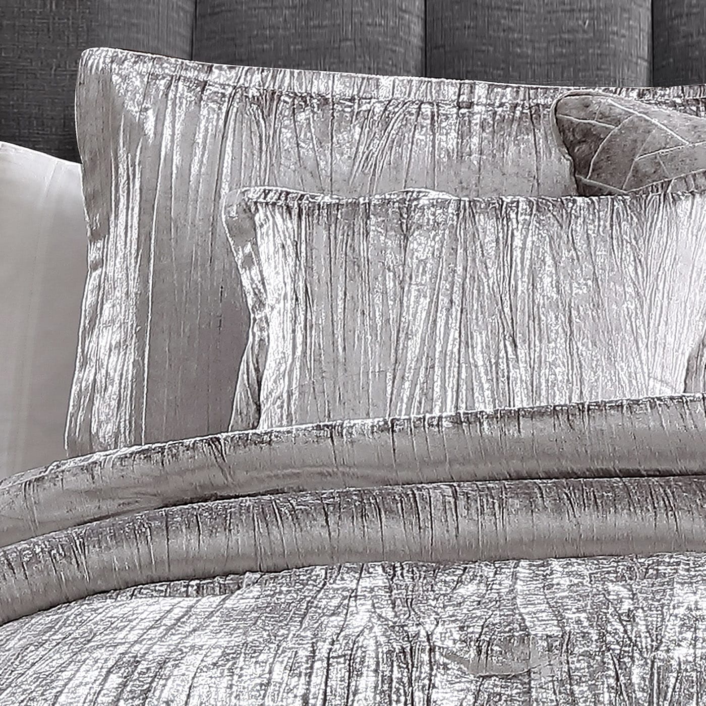 Riverbrook Home Turin Crinkled Velvet 7-piece Comforter Set - On Sale ...
