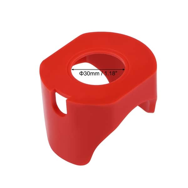 Plastic Two Feet Push Switch Button Protective Cover - Bed Bath ...