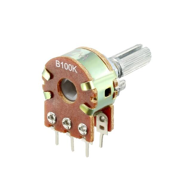 WH148 100K Ohm Variable Resistors Dual Carbon Film Taper Potentiometer ...