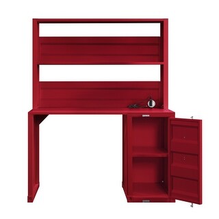Industrial Rectangular Writing Desk , with 1 Open Compartment Storage ...