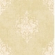 Seabrook Designs Creswell Damask Unpasted Wallpaper - Bed Bath & Beyond ...