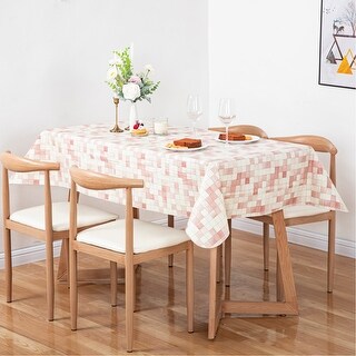 Celebrate tablecloth Greatflannel backGradient pink grid pattern - Bed ...