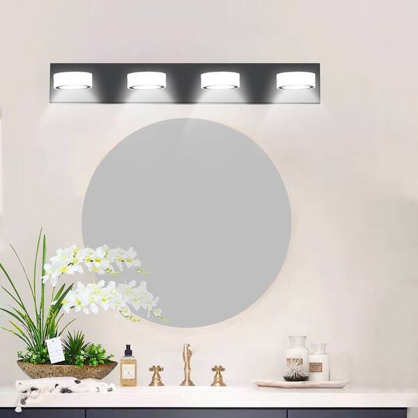 Modern Bathroom Vanity Ligh LED Dimmable Wall Sconce - Bed Bath ...