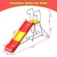 2-in-1 Kids Climbing Slide For Ages 3-8, 76.4-Inch Smooth Slide Track ...