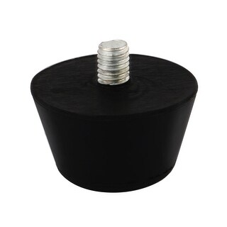 M8x10 Thread 40mm Base Adjustable Anti Abrasive Rubber Leveling Feet ...