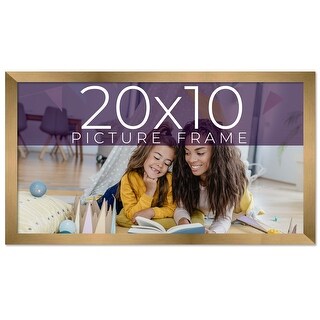 20x10 Bronze Real Wood Picture Frame Width 0.75 inches | Interior - Bed ...