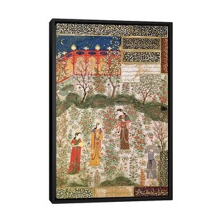 iCanvas "The Persian Prince Humay Meeting the Chinese Princess Humayun ...