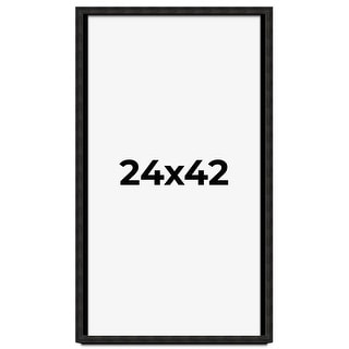 24x42 Shadow Box Black Rustic Barnwood Display Frame | 1.125 Inch - Bed ...
