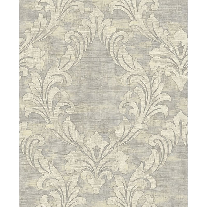 Grey Non-Pasted Wallpaper - Overstock
