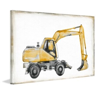 'Hydraulic Crawler' Painting Print on Wrapped Canvas - Bed Bath ...