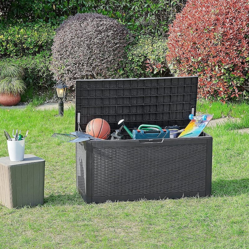 Terrace large storage cabinet - Overstock - 37614381