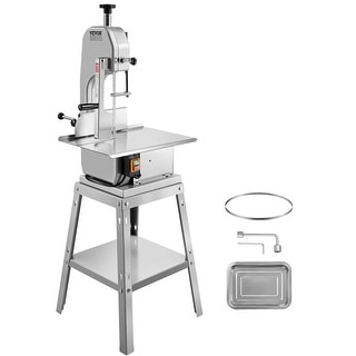Electric Meat Saw, Stainless Vertical Cutter for Slicing Frozen Meat ...