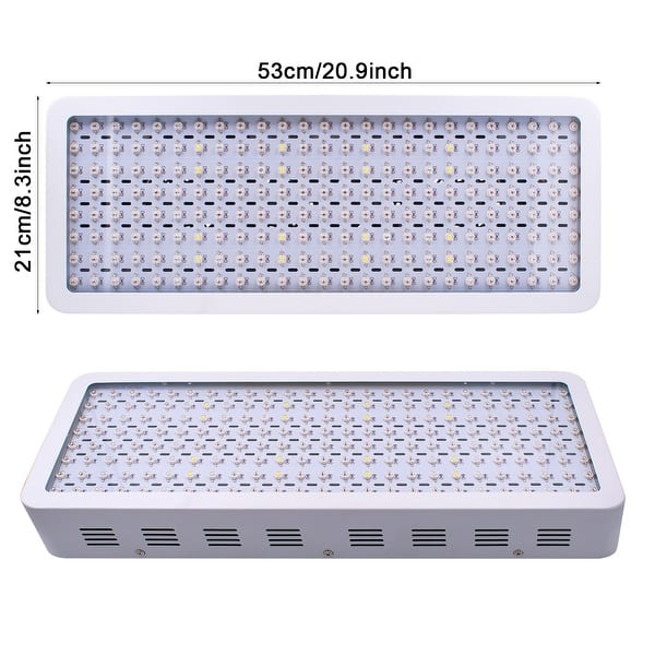 3000W Dual Chips Full Light Spectrum LED Plant Growth Lamp - White ...
