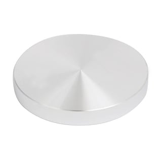75mm Diameter 10mm Thickness M8 Thread Aluminum Disc for Glass Table ...