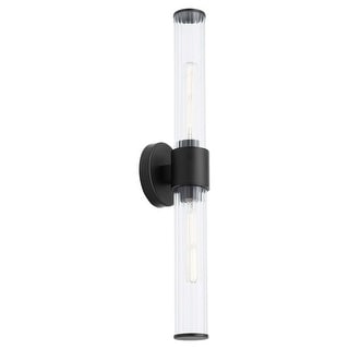 Quorum International 702-24 Fuze 2 Light 5" Tall Outdoor Wall Sconce ...