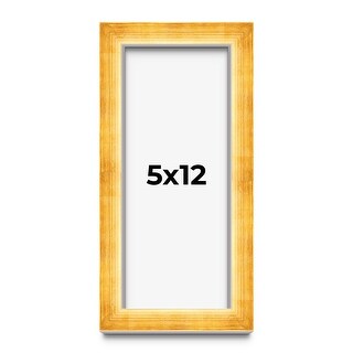 5x12 IN Shadow Box Frame Gold | 1.625 Inches Deep Real Wood - Bed Bath ...