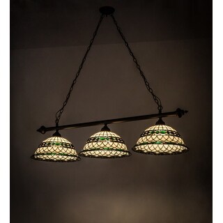 Meyda Tiffany 173292 Tiffany Roman 3 Light 52" Wide Linear Pendant ...