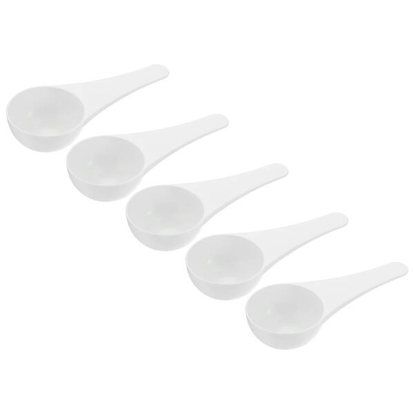 Micro Spoons 15 Gram Measuring Scoop Round Bottom Mini Spoon 30Pcs ...