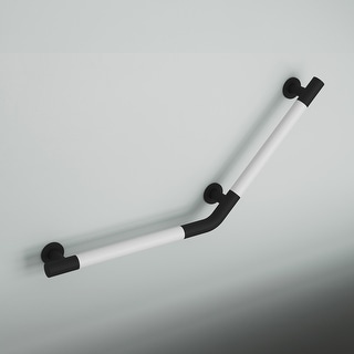 Auvergne 18" X 18" Angled Grab Bar In Matte Black - Bed Bath & Beyond ...