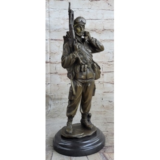 Bronze Statue Unknown Soldier Ww2 Staten Island Ny War Memorial ...