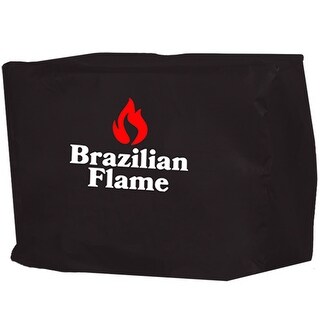 Brazilian Flame 3-Skewer Rotisserie BBQ Grill Cover Waterproof ...
