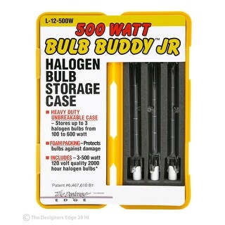 Designers Edge L-12 Halogen Light Bulb, 500 Watts - Bed Bath & Beyond ...