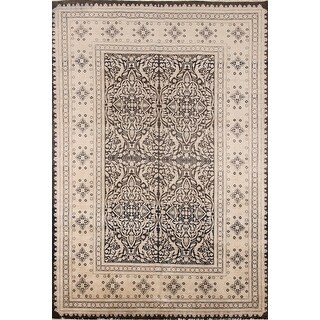 Geometric Royal Tabriz Oriental Area Rug Handmade Vintage Wool Carpet ...