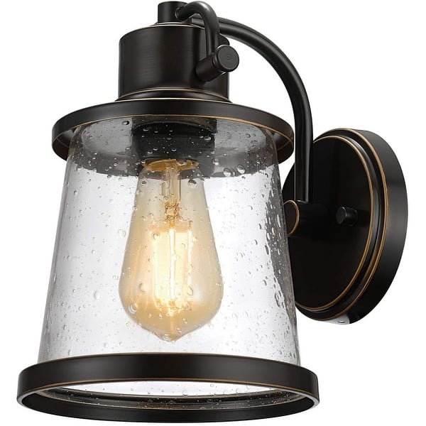 Vintage wall mount light fixture indoor seeded glass - Bed Bath ...