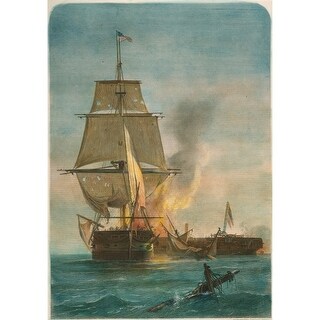 Constitution And Guerriere. /Nthe Engagement Between Uss Constitution ...