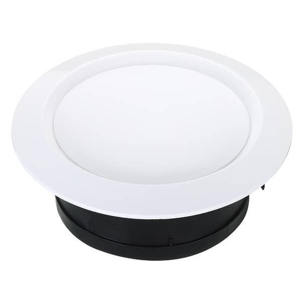 8" Round Air Vent Adjustable Ceiling Diffuser Grill Louver Soffit Vent ...