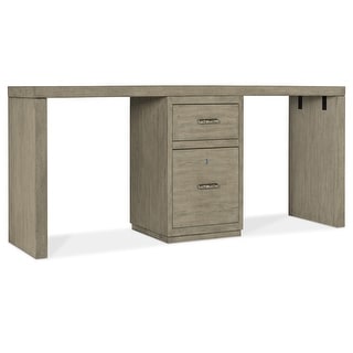 Linville Falls 96" Desk with One Centered File - Bed Bath & Beyond ...