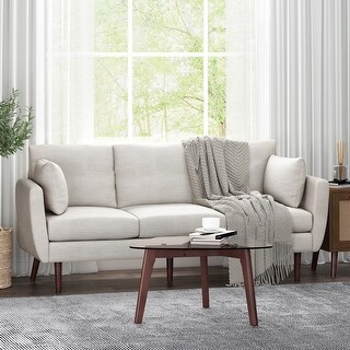 Contemporary Accent Sofa /Couch 3-Seater Sofa - Bed Bath & Beyond ...