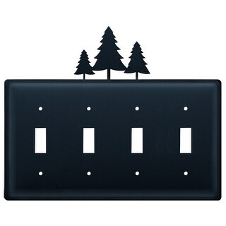 Pine Trees - Quadruple Switch Cover - Bed Bath & Beyond - 15944089