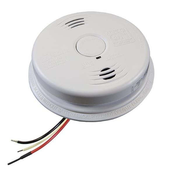 Kidde -i12010SCO Hardwired Smoke and Carbon Monoxide Combination Alarm ...