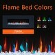 TOOLKISS Multiple Flame Effect Remote Control Electric Fireplace with ...