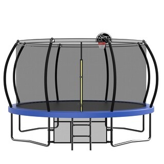 Spacious Design Trampoline Solid Base Structure, Safety Pad For Kid ...