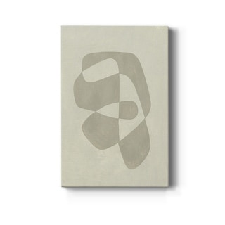 Soft Shape I Premium Gallery Wrapped Canvas - Ready to Hang - Bed Bath ...