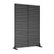 Louvered Shutters Privacy Screen Galvanized Freestanding Panel - Bed ...