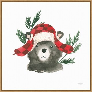 Critter Greetings V by Jenaya Jackson Framed Canvas Wall Art Print ...