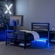 X Rocker Basecamp Gaming Bed with Storage and TV Mount - Bed Bath ...