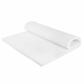 80" Memory Bed Topper Foam Mattress Pad-King Size - White - Bed Bath ...