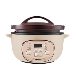3L Electric Clay Pot Slow Cooker for Claypot Rice and Casserole ...