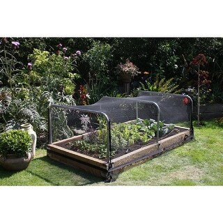 Agfabric Bug Netting Garden Net for Protecting Plant8'x20'，Black - 8' x ...